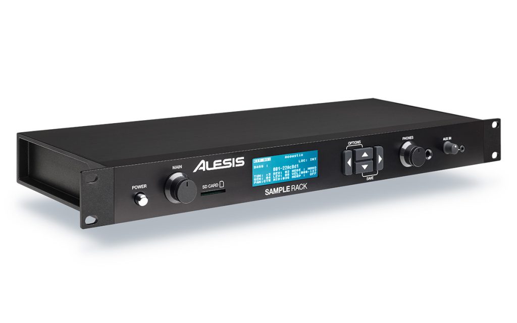 ALESIS SAMPLE RACK DRUM MODULE - Mixdown Magazine