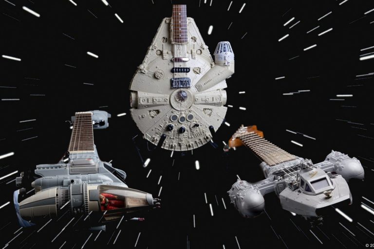Dedicated luthier Tom Bingham makes Star Wars themed guitars - Mixdown ...