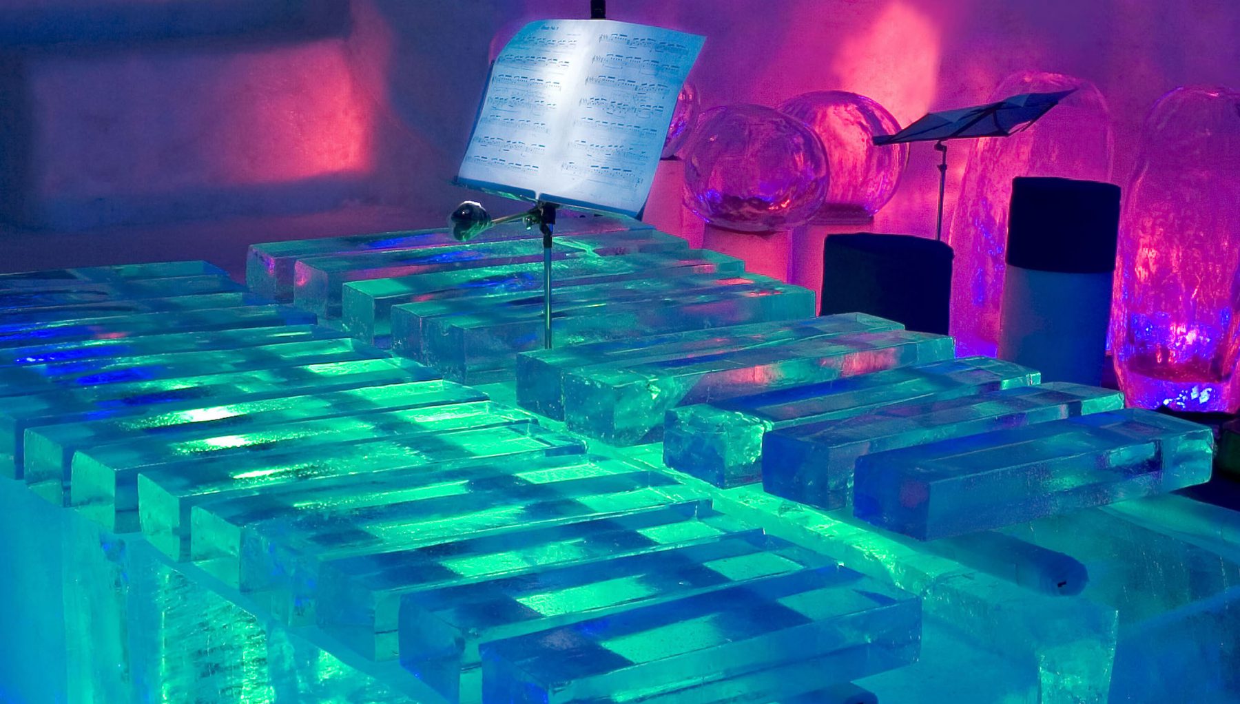 Instruments Carved Entirely From Blocks Of Ice - Mixdown Magazine