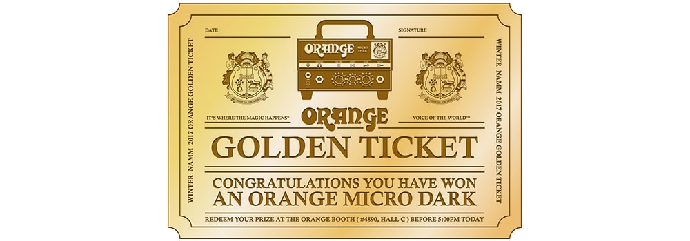 WIN AN ORANGE AMP AT NAMM 2017 - Mixdown Magazine
