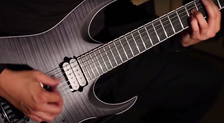 IBANEZ SHOWCASE NEW RGAIX6FM IRON LABEL GUITAR - Mixdown Magazine