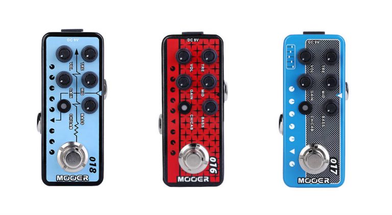 Mooer introduces new trio of Micro Preamp mini-pedals - Mixdown Magazine