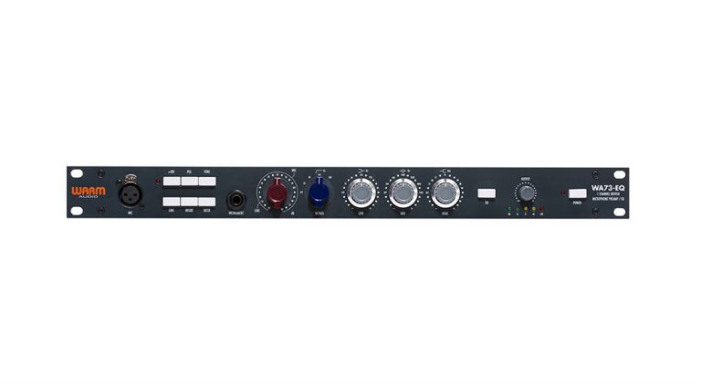 Reviewed: Warm Audio WA73-EQ Single Channel Mic Preamp - Mixdown Magazine