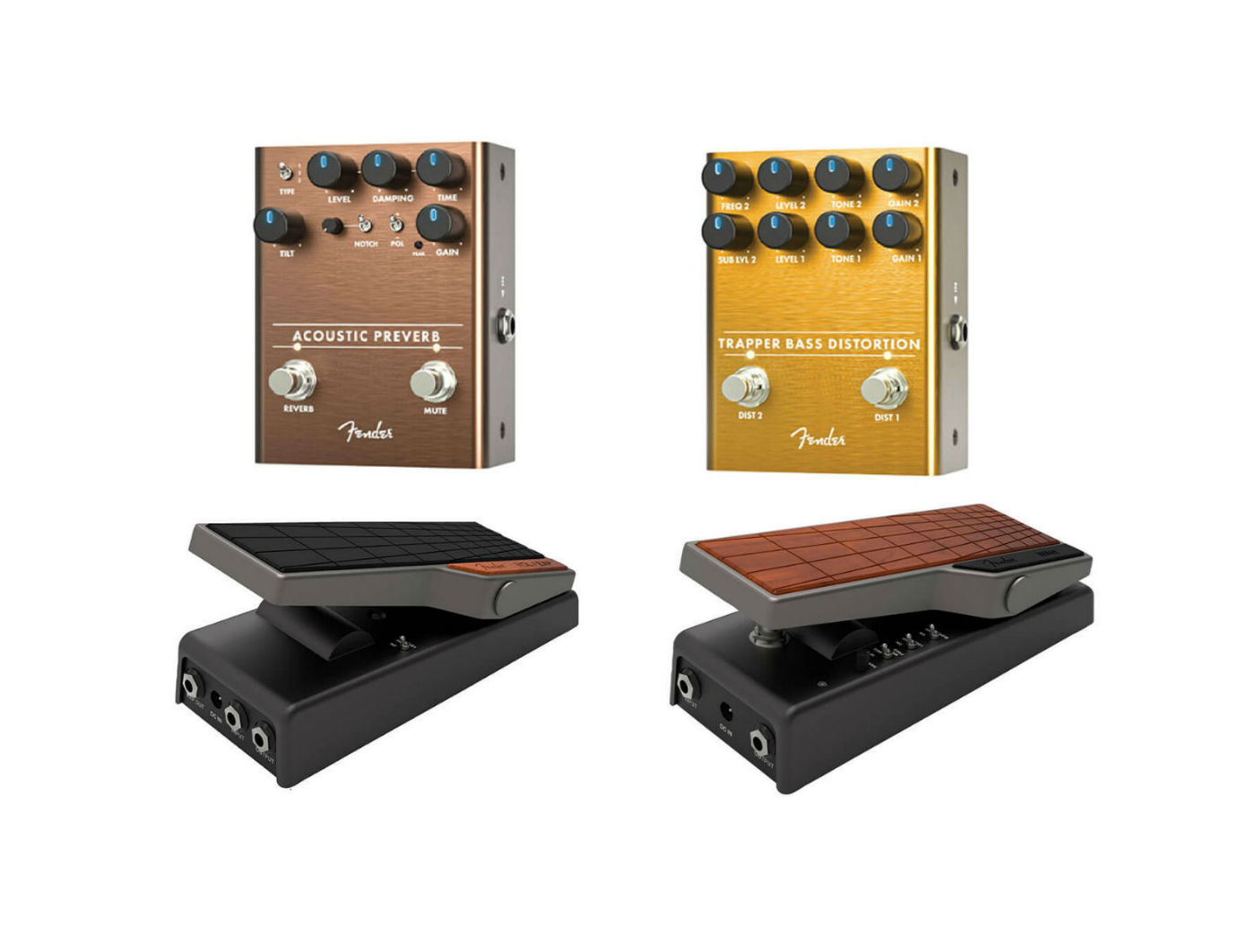 Fender gear up for the festive season with four new effects pedals