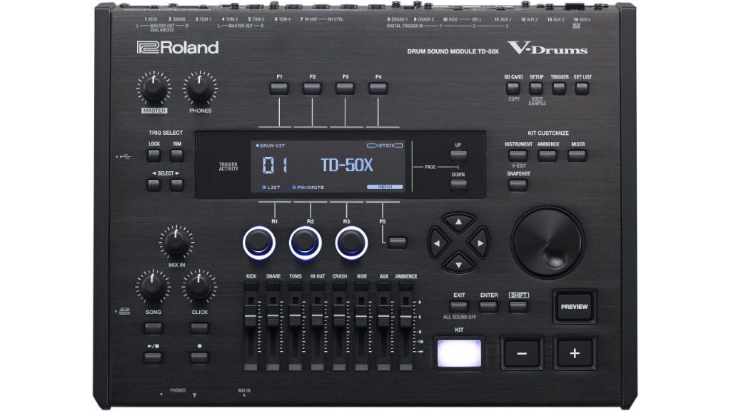 Roland unleash new flagship V-Drum series with TD-50x module and VAD ...