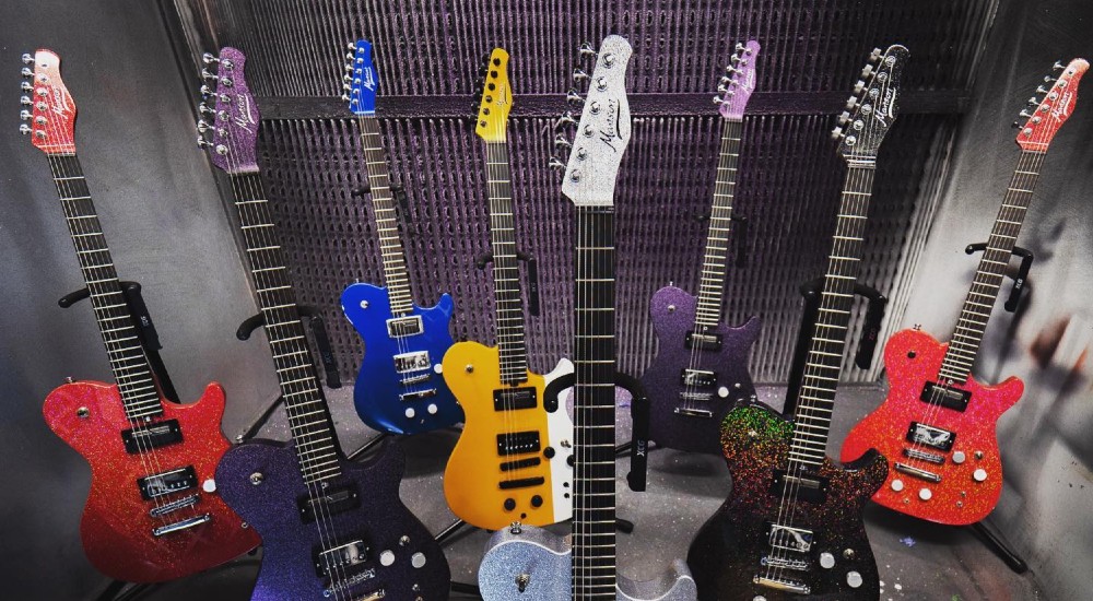 Manson Guitar Works' bring to light their flashy 10th anniversary ...