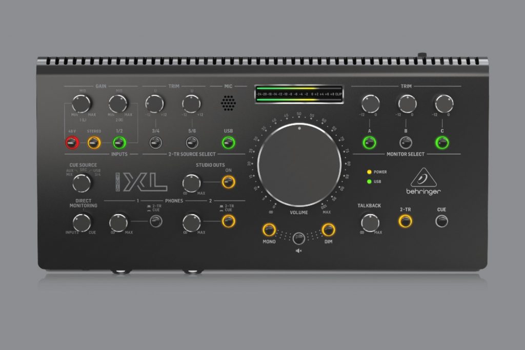 Behringer's STUDIO XL interface combines Midas Preamps with triple ...