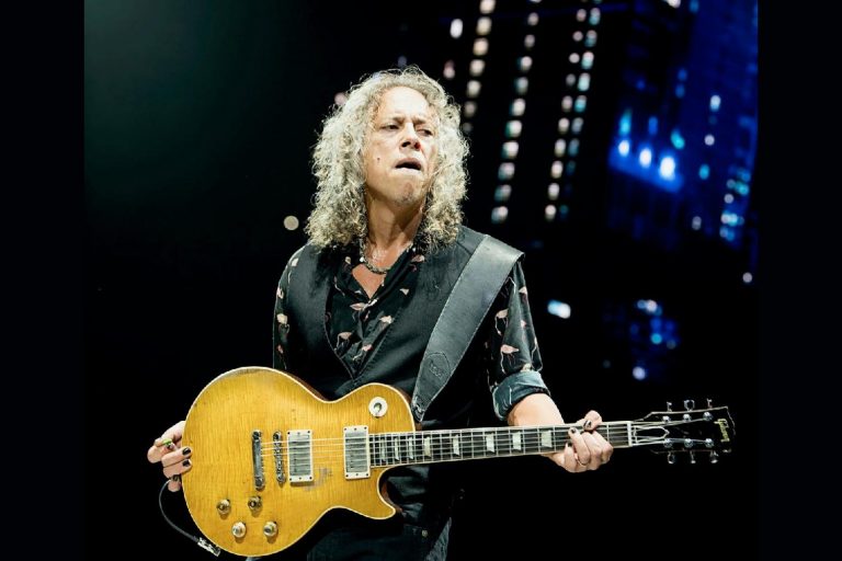 Kirk Hammett is officially a part of the Gibson Family and will have ...