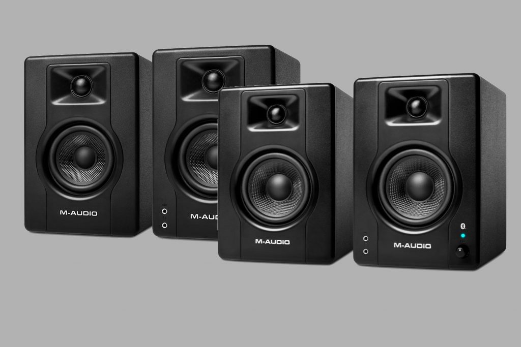 M-Audio release the Bluetooth-equipped BX3BT and BX4BT monitor speakers ...