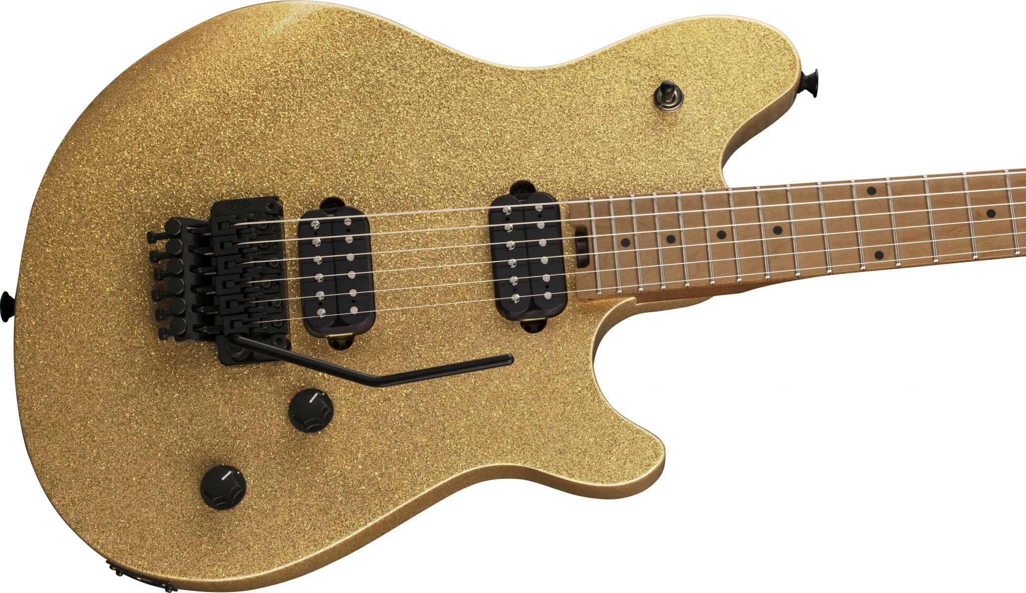 EVH have revealed the new Gold Sparkle finish for the Wolfgang standard ...