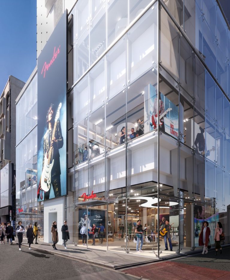 Fender set to open its first-ever flagship store in Tokyo - Mixdown ...