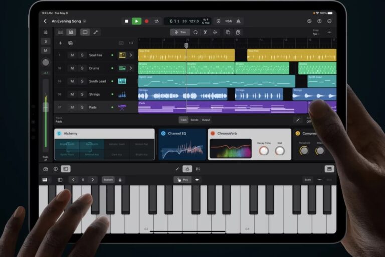 Apple introduces Logic Pro for iPad, a mobile and multi-touch version ...