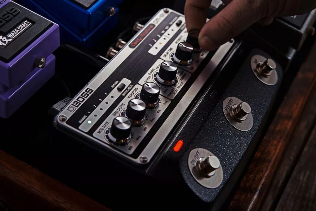 Boss unveils feature-packed DM-101 Delay Machine pedal