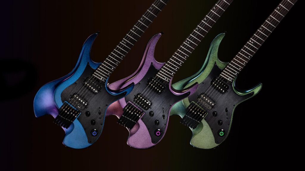 GTRS announce the W900 Intelligent Guitar