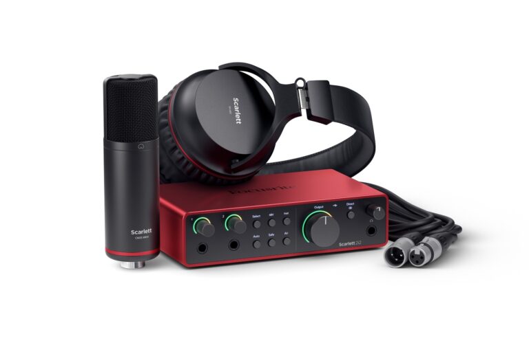 Review: Focusrite 4th Gen Scarlett 2i2 Studio
