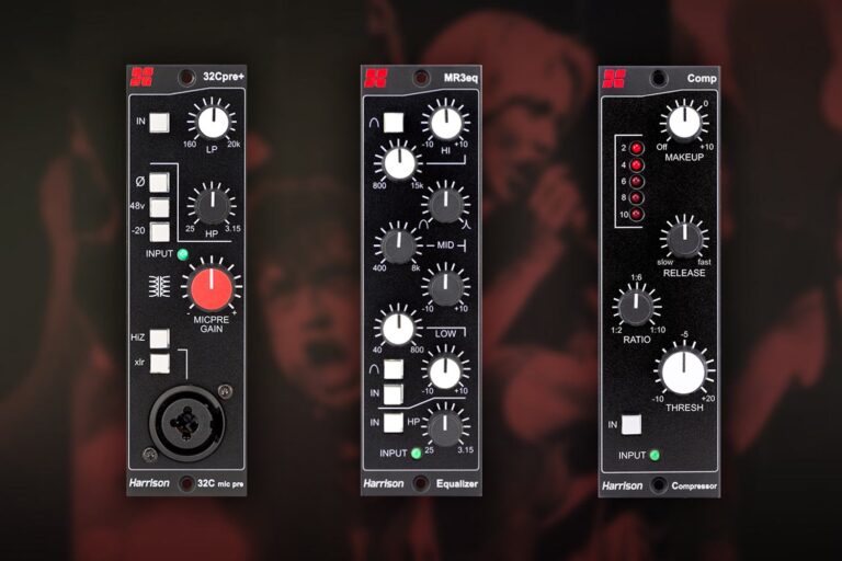 Harrison Audio launches three new 500 series modules