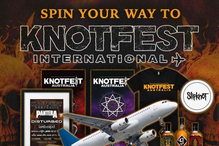 Spin for your chance to win with Knotfest!