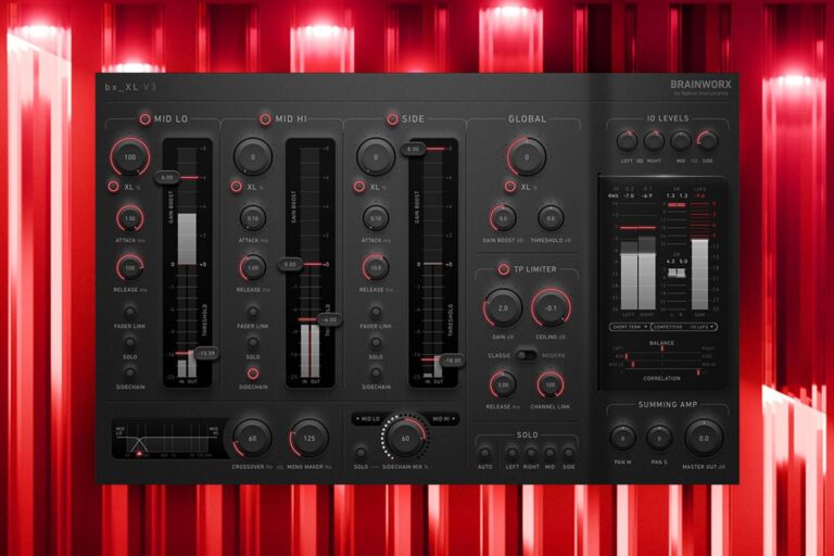 Brainworx release a new mid/side mastering limiter, the bx_XL V3 ...