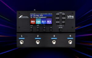Fractal Audio announce new VP4 Virtual Pedalboard