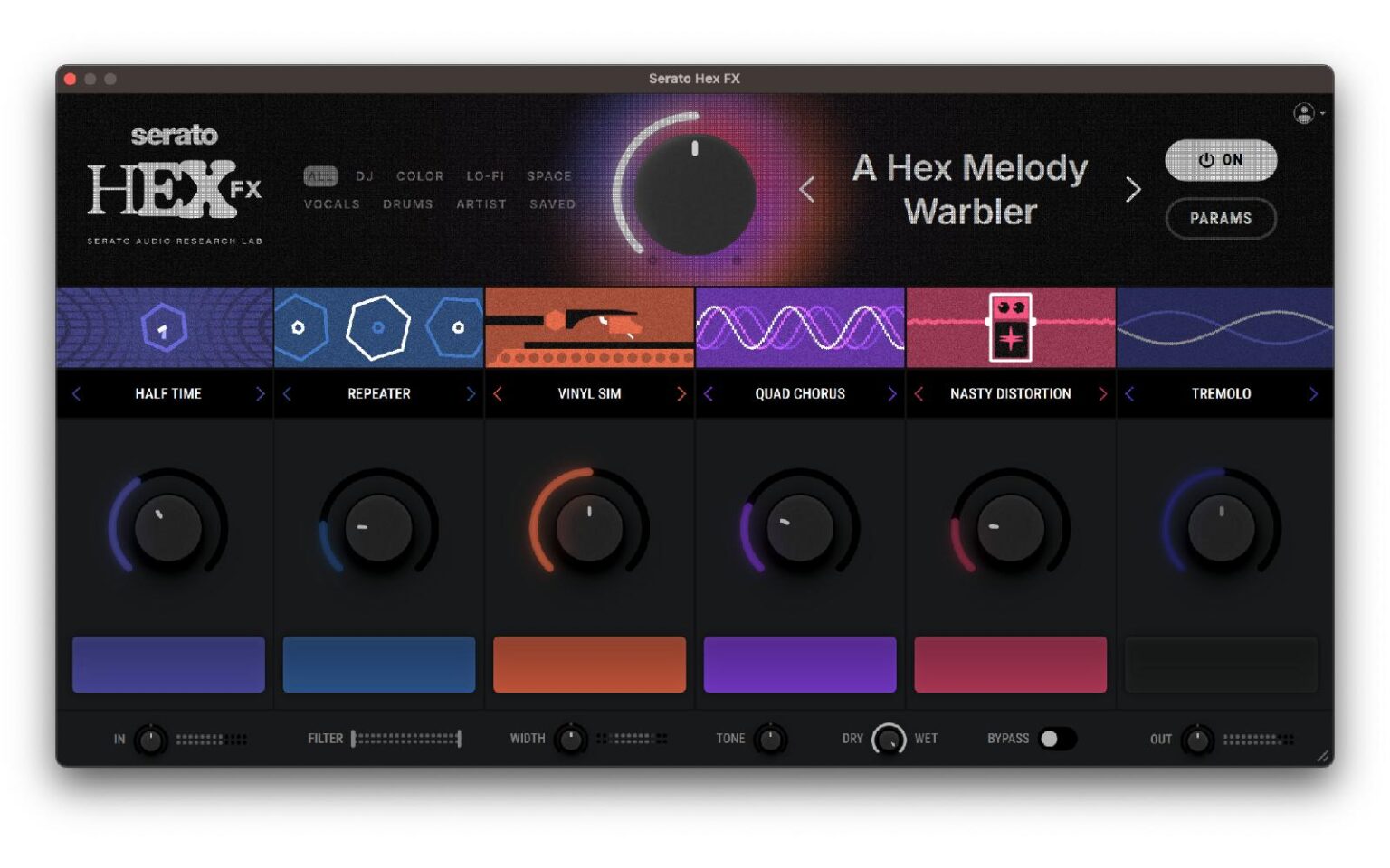 Serato announce the powerful all-in-one multi-fx plugin: Hex FX