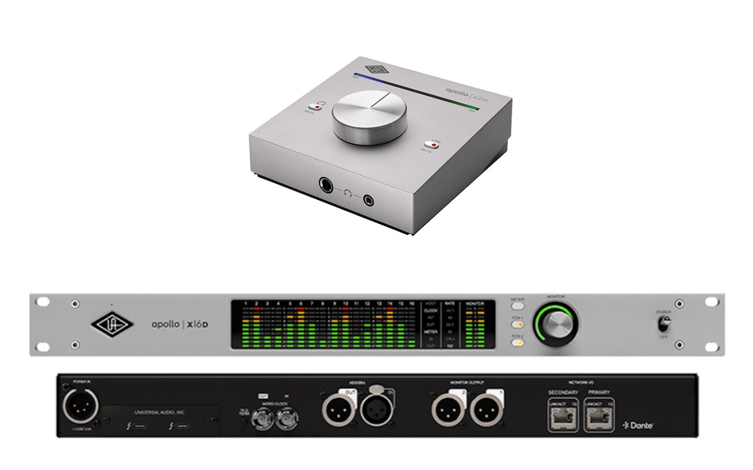 Universal Audio announce Apollo E Series with Dante connectivity