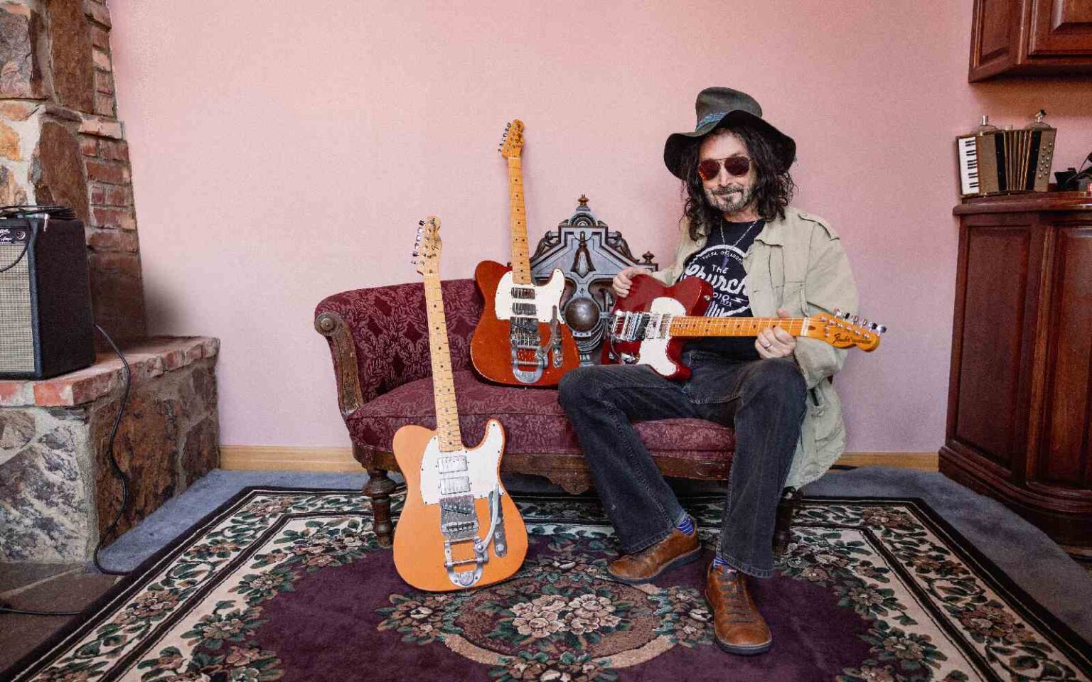 Fender announce Mike Campbell "Red Dog" Telecaster!