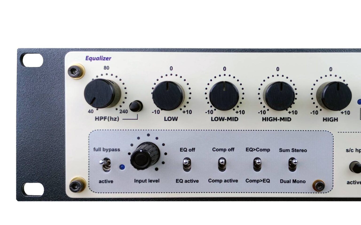 Sebatron and their new SWITCHBLADE stereo EQ & compressor