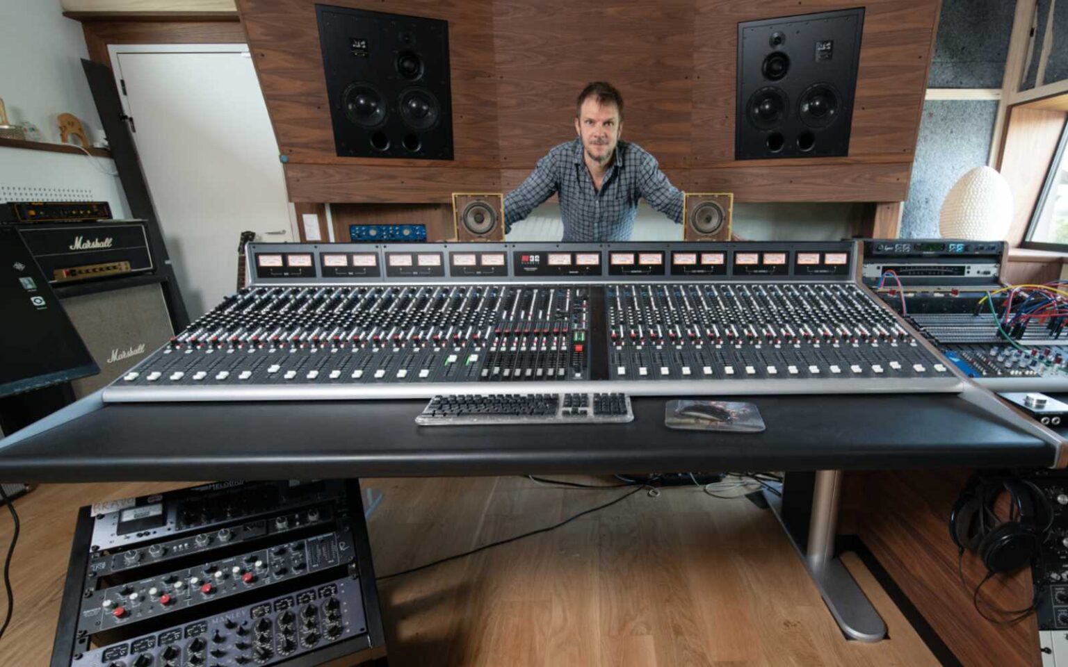 Recording studio ‘Condorcet’ and their Harrison 32Classic Console