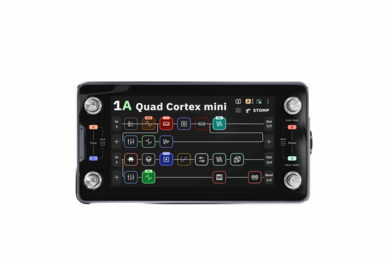 Neural DSP launches compact amp modeller Quad Cortex mini