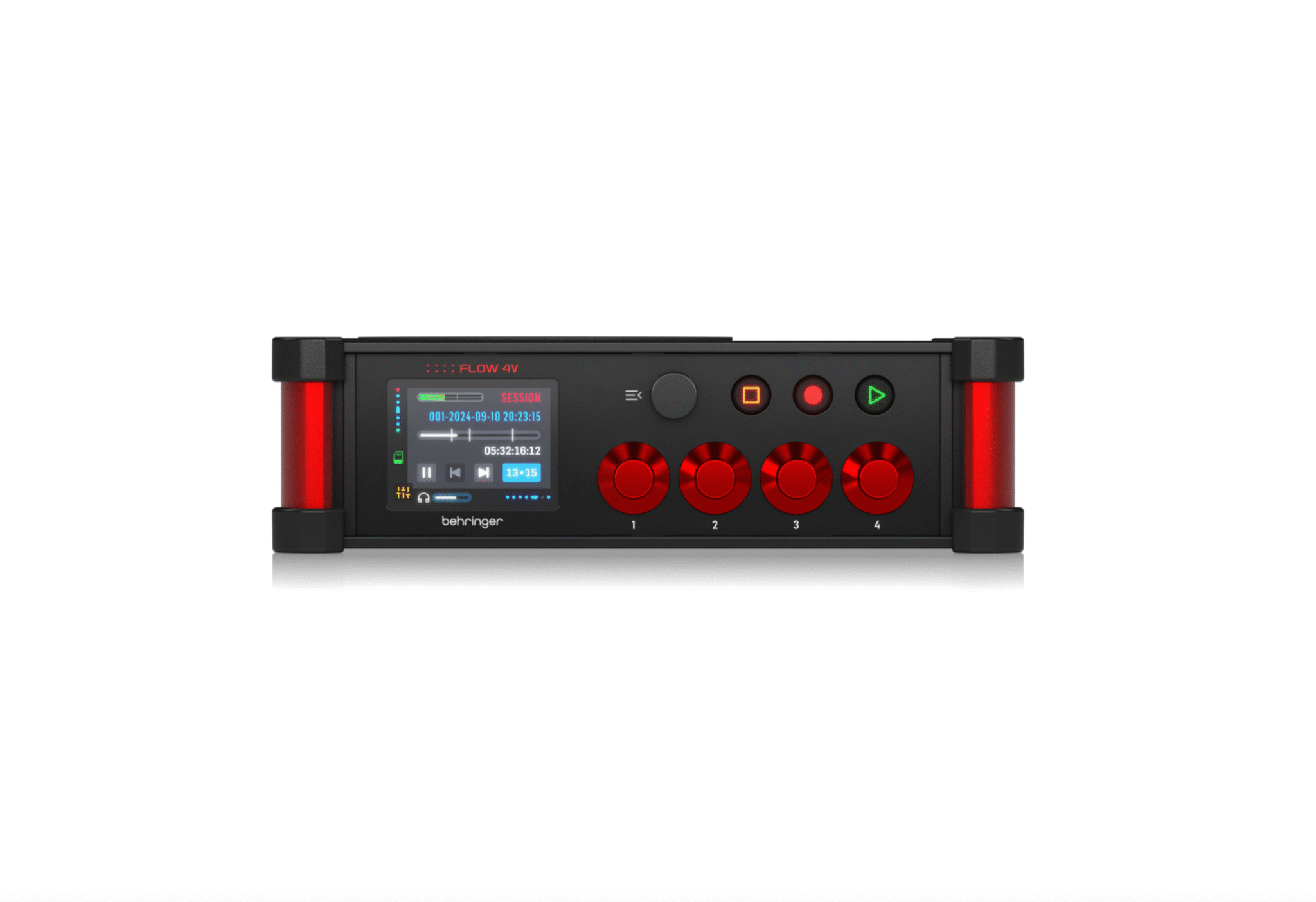 Behringer launches FLOW 4V field recorder and 4VIO extender