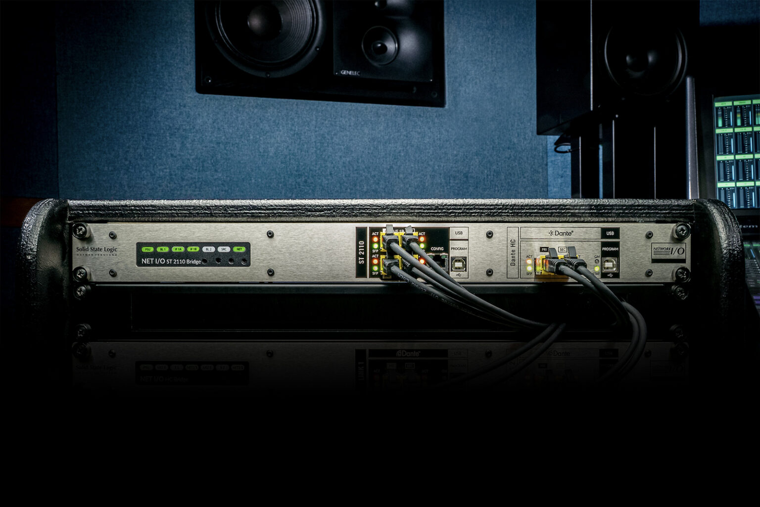 SSL's new Net I/O ST 2110 Bridge brings Dante and ST 2110 together