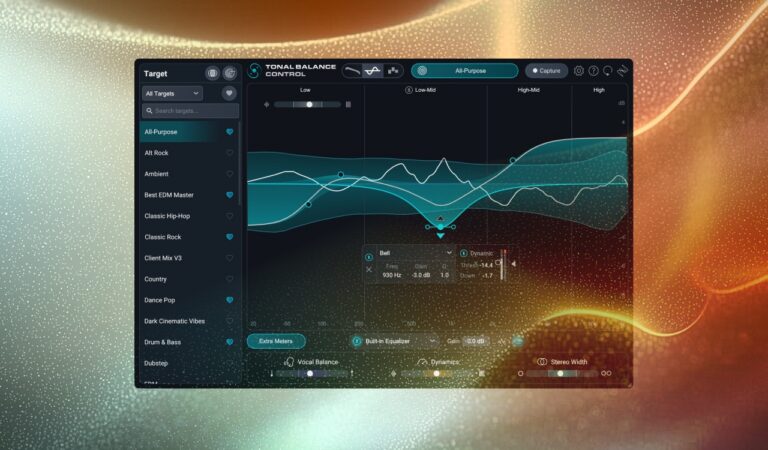 iZotope Tonal Balance Control 3 makes referencing easier